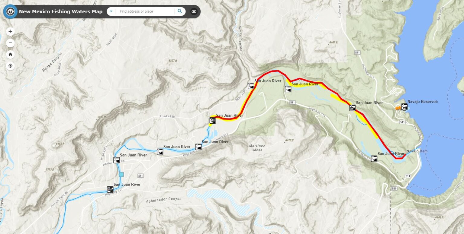 Where to Fly Fish on the San Juan River, New Mexico (Maps, Flies and ...